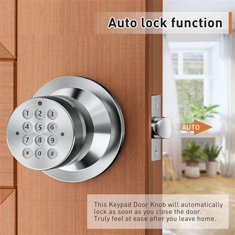 Buy Digital Keypad Electronic Door Knob With Lock And Passcode Signstek