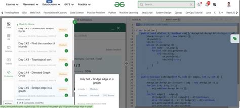 Bridgedetection Graph Dfs Criticaledge Gfg160 Gfgstreak2024