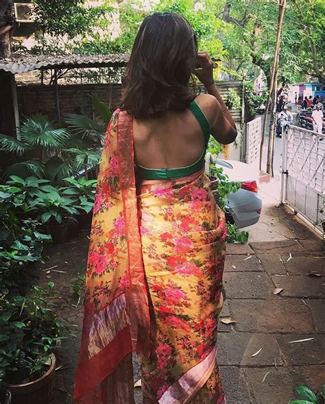 Desi Girls Hot Backless Blouse Design Collection Aunties Indian