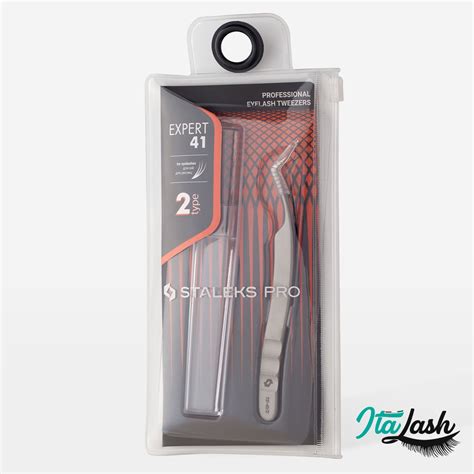 Pinça Staleks Pro Te 41 2 Precisão E Conforto Para Volume Russo Italash