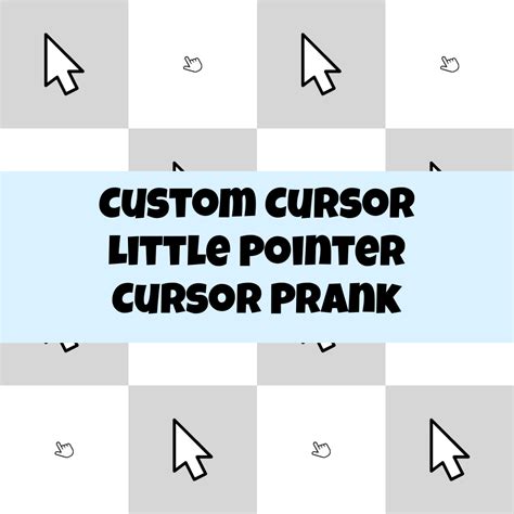 cursor custom cursor little pointer cursor prank for chrome cursor space