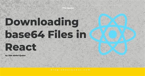 downloading base64 pdf in javascript react