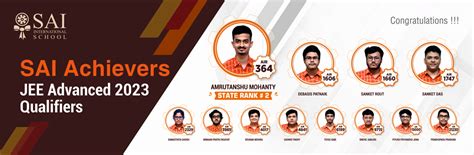 SAI International Clinches An Impressive Second Place At The State Level In JEE Advanced 2023