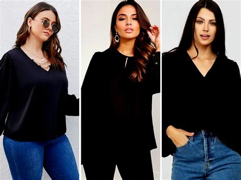 بلوز مشکی شیک و فوق العاده مجلسی برای انواع مجالس و مراسم ها