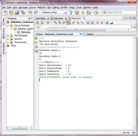 Seputar Dunia Open Source Membuat Aplikasi Kalkulator Sederhana