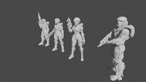 Stl File Fireteam Osiris・3d Printing Design To Download・cults