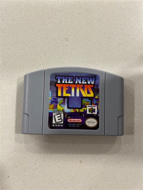 The New Tetris Nintendo 64 N64 Etsy