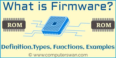 What Is Firmware Firmware Types And Examples Computer Swan