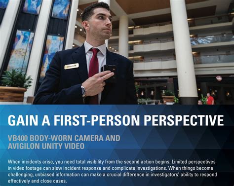 How Vb400 And Unity Video Can Protect The Wearer Steven Pazan Posted On The Topic Linkedin