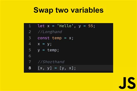 Swap Two Variables Rlearnjavascript