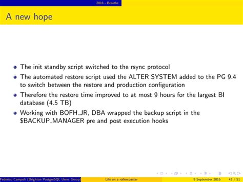 Postgresql Backup And Recovery With Large Databases Pdf Databases