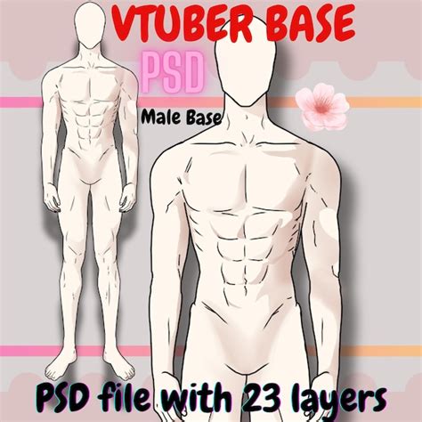 Anime Female Body Base Etsy