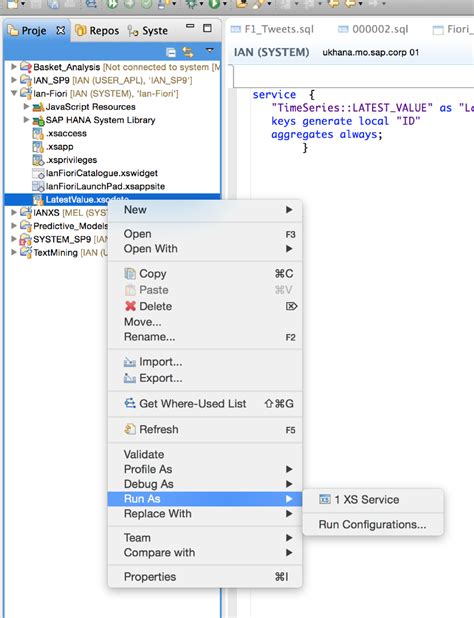 Exposing Hana Calc Views Via Odata To Fiori Tiles Sap Community