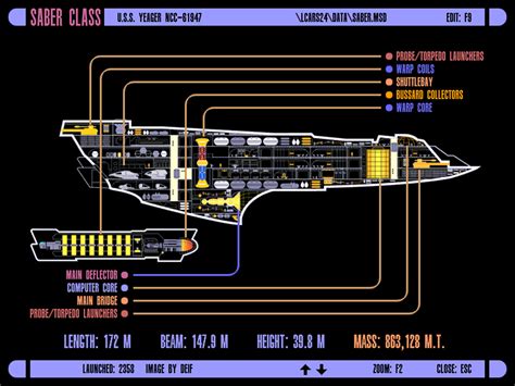 Saber Class Memory Gamma The Star Trek Fanon Wiki