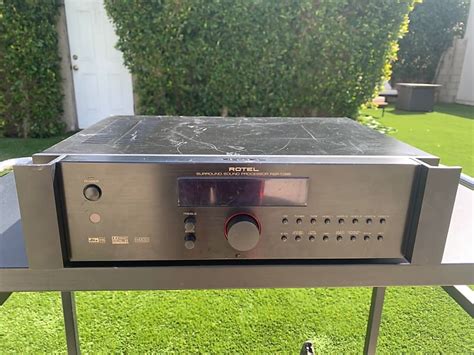 Rotel Rsp 1066 Surround Sound Processorpreamplifier Tested Reverb