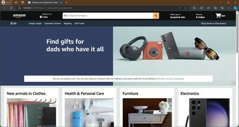 Video Launching My New Amazon Ui Clone Project Shadab Hasan Hakimi
