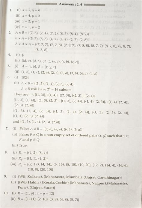 Assignment 5 Relations Mathematics Assignment Teachmint