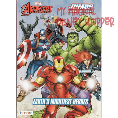 Marvel Avengers Coloring Book 2025