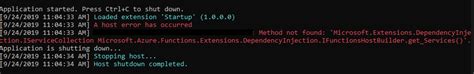 method not found microsoft extensions dependencyinjection
