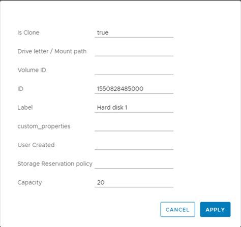 Setting Disk And Memory Properties Of Vms Using Vra Custom Forms Part