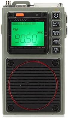 Amazon.com: Full Band Portable Radio, AM FM Radio SW VHF Band, Shortwave Longwave Radio with ...