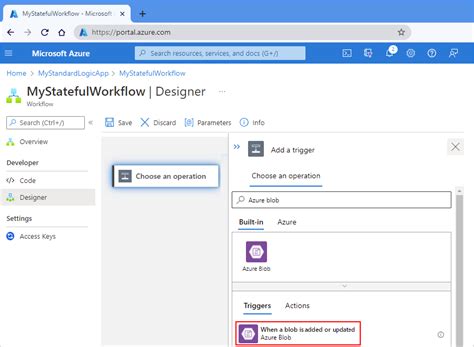 Conexión A Azure Blob Storage Desde Flujos De Trabajo Azure Logic Apps Microsoft Learn