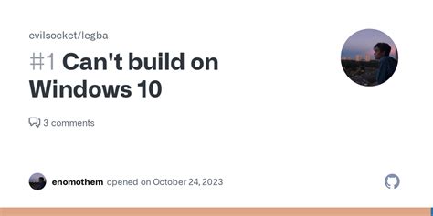 can t build on windows 10 · issue 1 · evilsocket legba · github