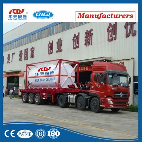 ใช้เก็บของเหลวโรงงาน Iso ถังคอนเทนเนอร์ 20 ฟุต ผู้ผลิต และซัพพลายเออร์จีน รับรอง Ce ซินเซียงเ