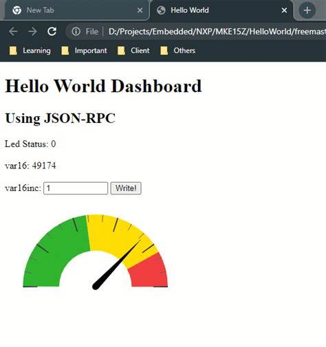 Solved Introduction To Dashboard Using Html Javascript And Json Rpc