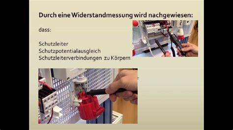 Nachweis Der Durchgängigkeit Der Schutzleiterverbindungen 4 Youtube