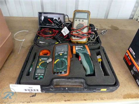 Extech Clamp Meter Multimeter Ir Thermometer And Sears Multimeter