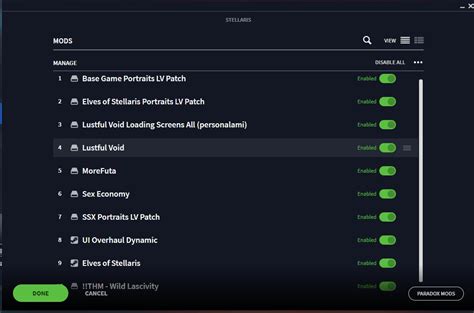 Can T Load Mods Stellaris LoversLab