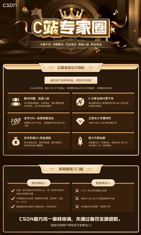 Csdn 专家圈服务丨聚焦影响力打造与商业变现