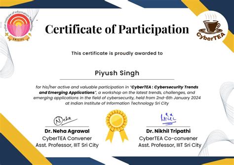 Piyush Singh On Linkedin Cybersecurity Continuouslearning