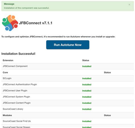 Initial Configuration Jfbconnect Sourcecoast