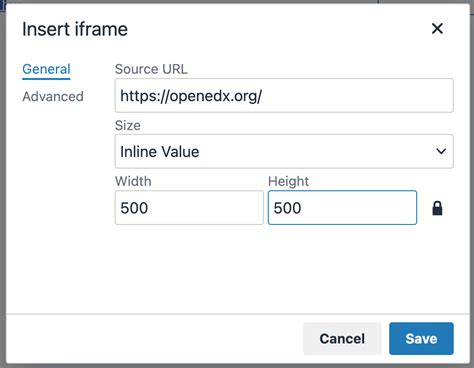 Embed An Iframe In The Text Editor — Latest Documentation