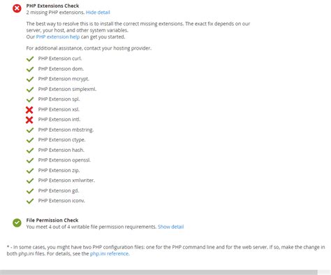 Trying To Install Magento Get Error Msgs About PHP Version Extensions Stack Overflow