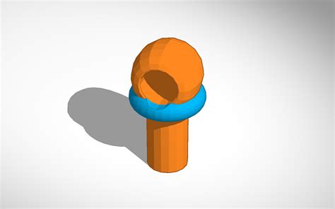 3d Design Knob Insert Loop Tinkercad