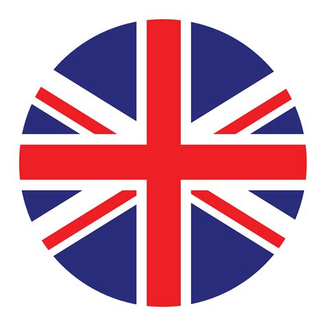 Uk Flag In Round Shape United Kingdom Flag In Round Shape To Show The