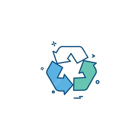 arrow line loop rotate icon contour directional element png and