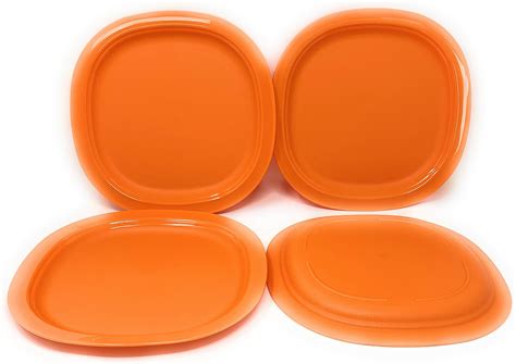 Tupperware Impressions Microwave Lunch Dinner Plates Set