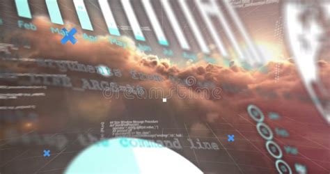 Network Of Connections And Data Points Image Over Calendar Timeline