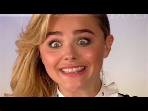 Funny Chloe Grace Moretz Official Photocall At The 2016 Deauville Film