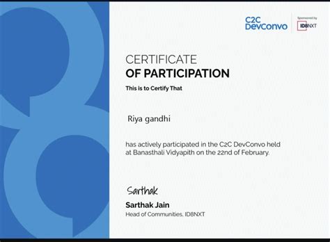 Riya Gandhi On Linkedin Hello Connections I Am Thrilled To Share That