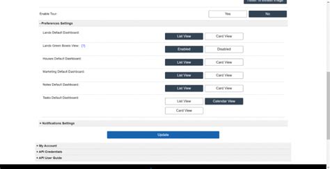 Profile Preferences Settings The Investment Dominator Crm User Guide