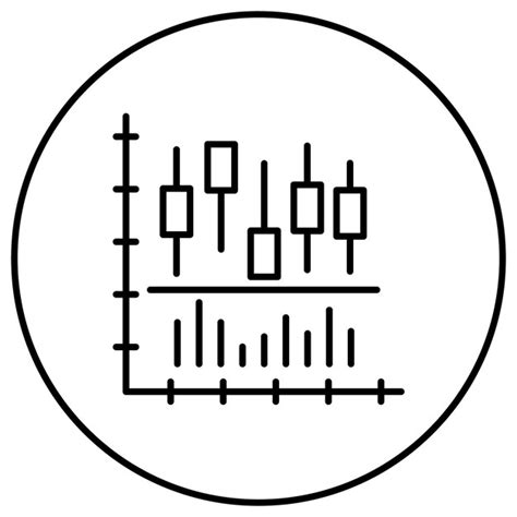 Premium Vector Candlestick Chart Icon Vector Image Can Be Used For Infographics