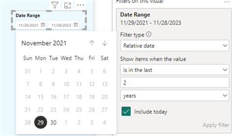 Seamless Slicing Uniting Default 2 Year Dates And Date Range Slicer