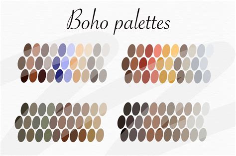Procreate Color Palette Procreate Color Swatch Procreate Color Palette Bundle Procreate