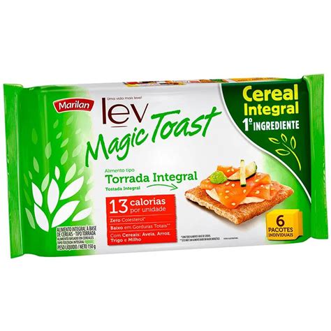 Torrada Magic Toast 150g Integral Lavagnoli