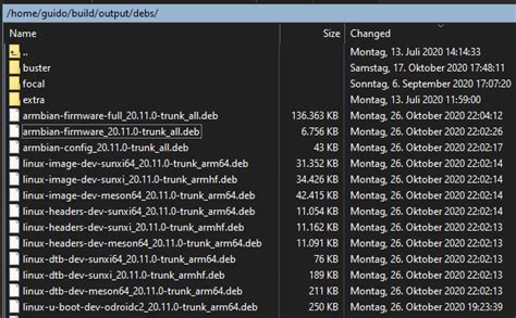 Q Armbian Build System Created Different Cpu Packages At Once Armbian Build Framework